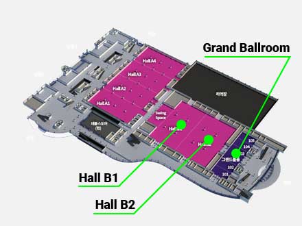 NextRise, Seoul :: Hall Layout